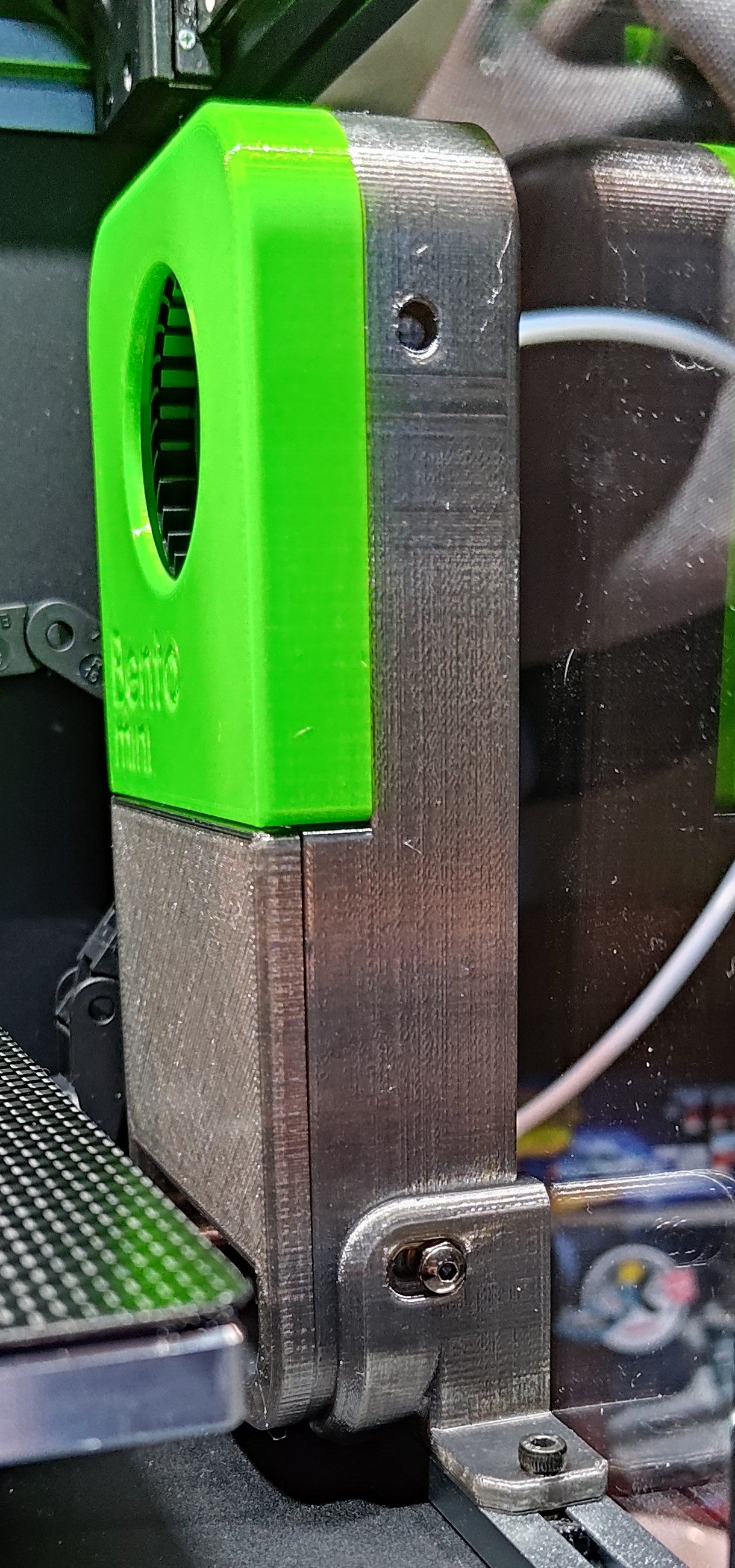 Split low profile mount for Bento Mini by CerialPhreak | Download free ...