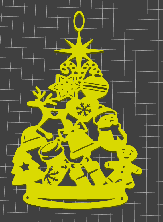 Xmass tree by Skull | Download free STL model | Printables.com