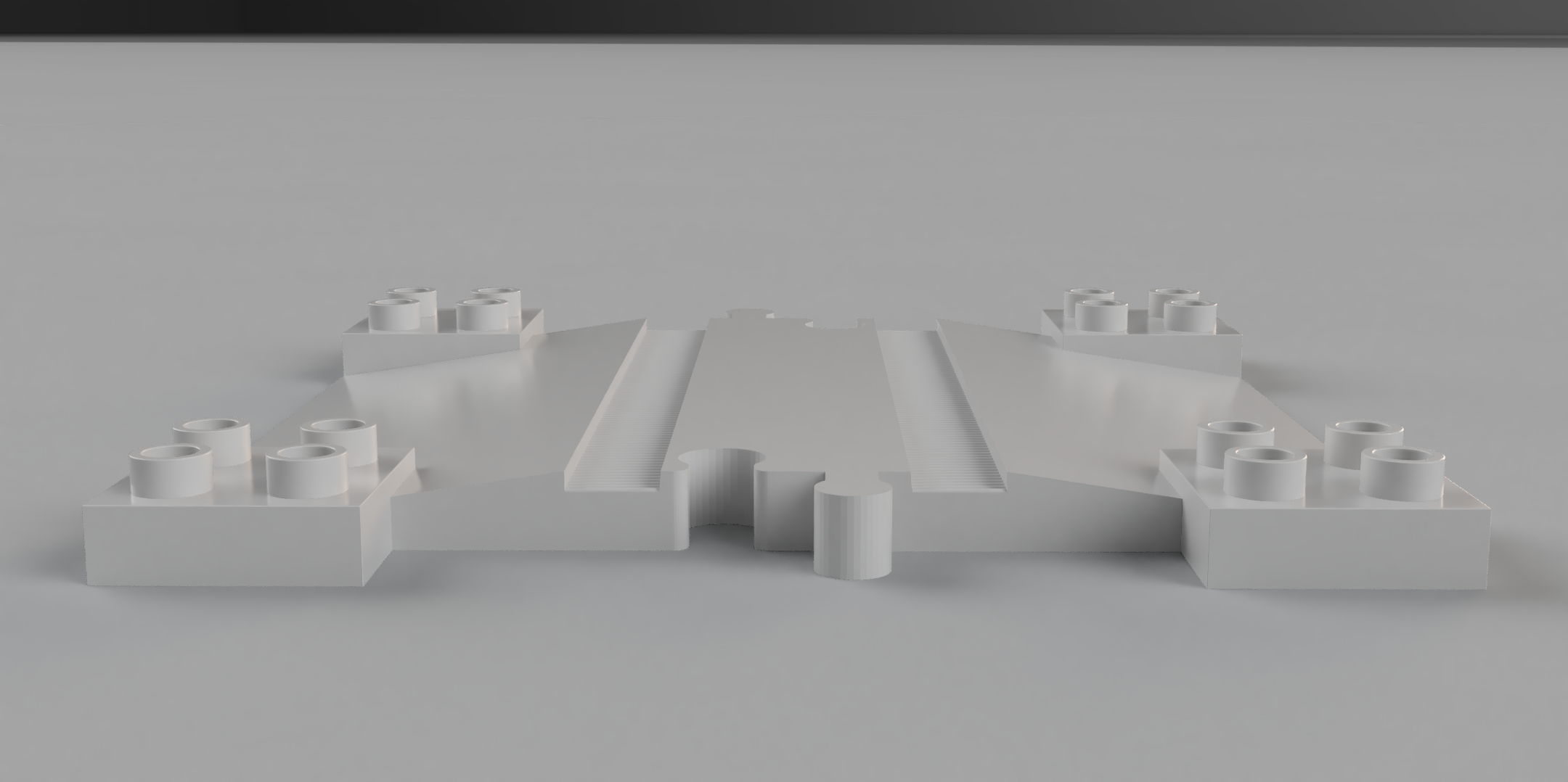 Duplo train crossing by Kitcz | Download free STL model | Printables.com
