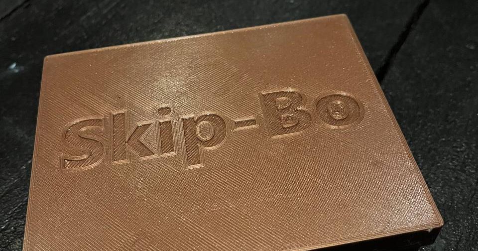 Skip-bo game box by Blade46 | Download free STL model | Printables.com