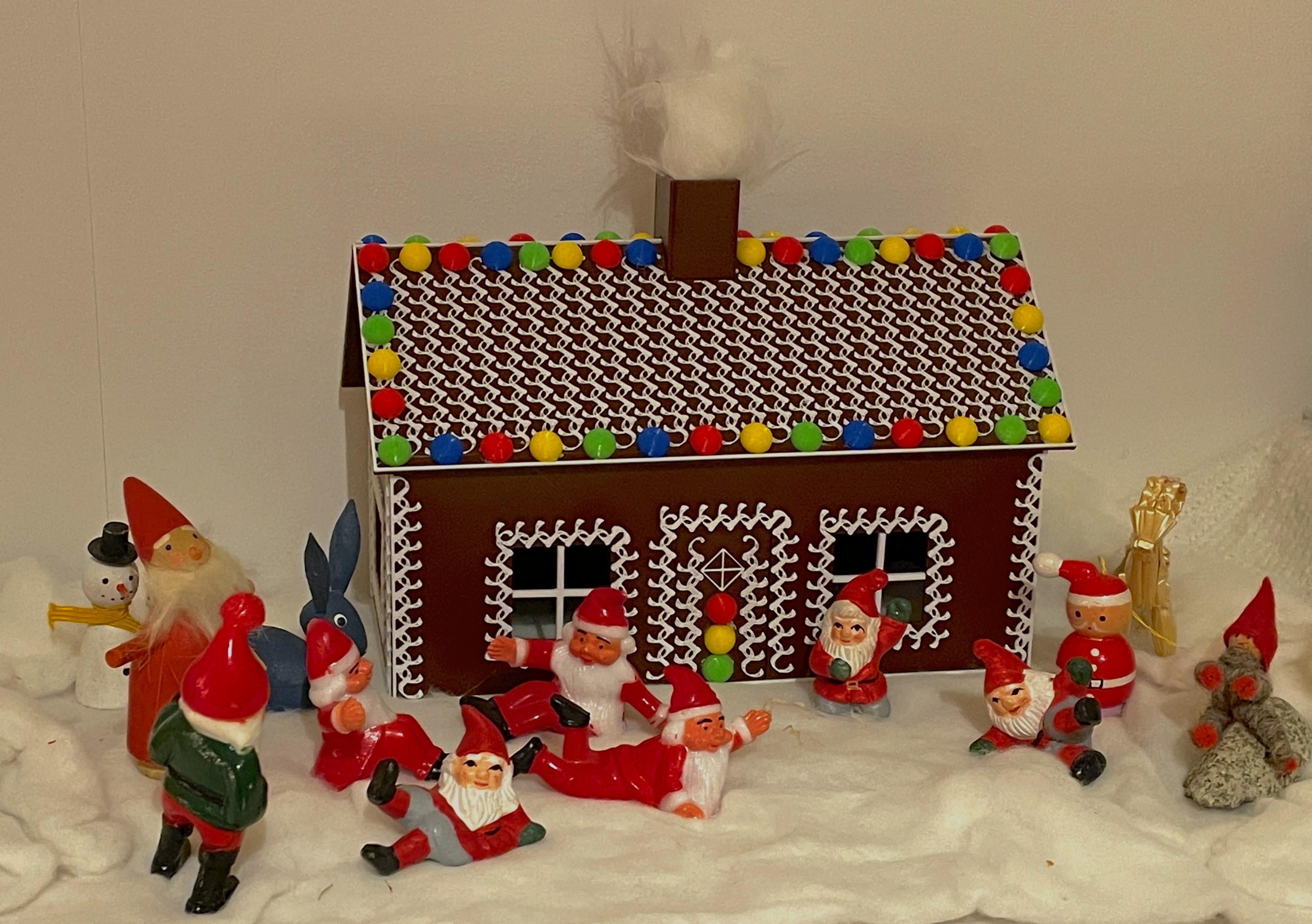 Ginger bread house by Icebear | Download free STL model | Printables.com