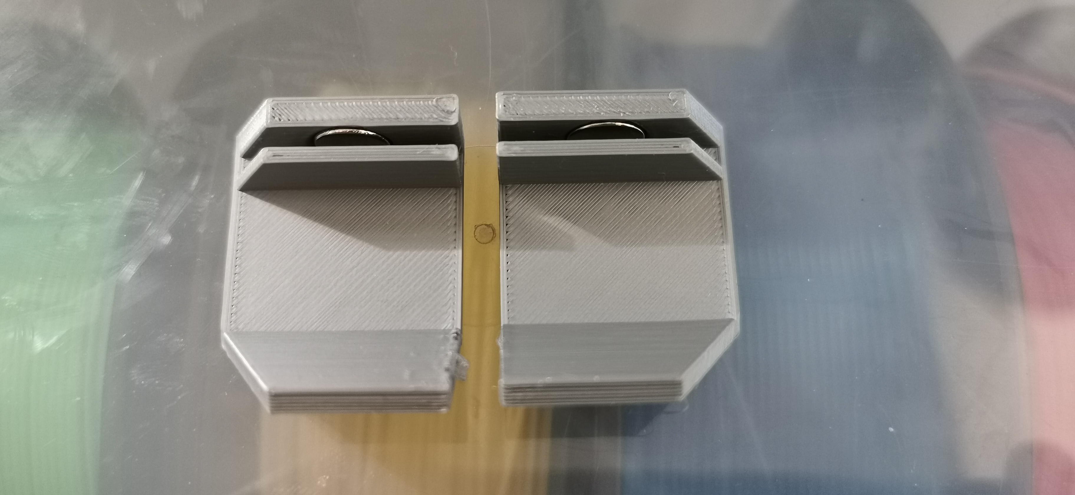 Magnetic Door Handles and Sensor for Ikea Lack Enclosure by danny6869 ...
