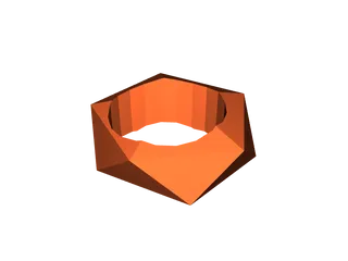 Low poly ring by casen | Download free STL model | Printables.com