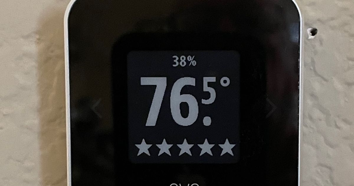 Wall Hanger for Eve Room Temp, Humidity and Air Quality monitor by ...