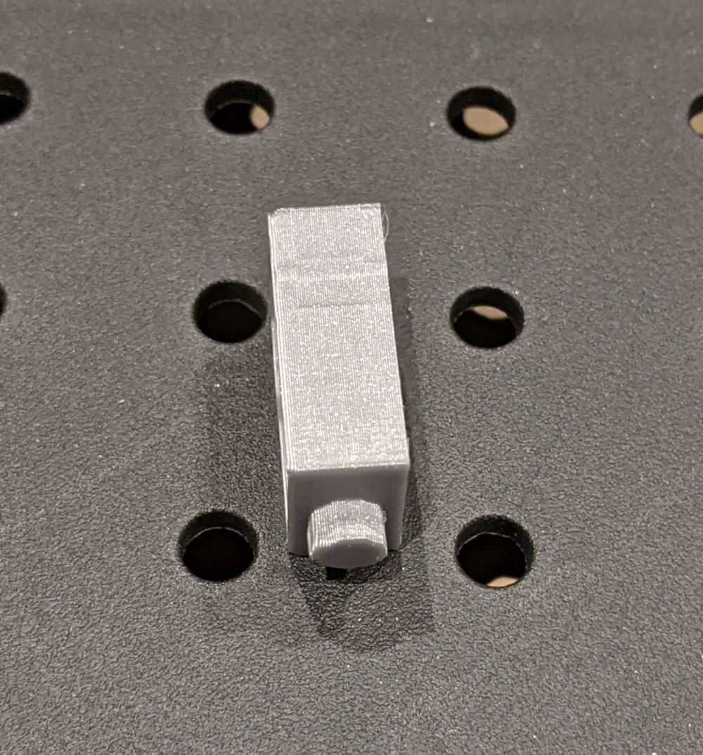 LED Neon Tube Pegboard Bracket by Tigerpile | Download free STL model ...