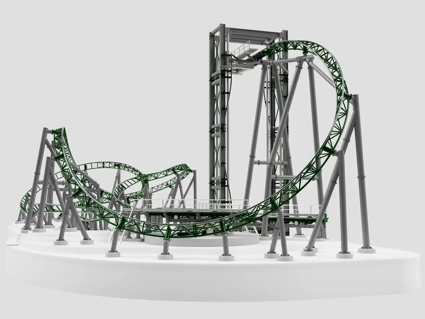LTS Design Intamin Multi Dimension Coaster by Lukas.03 | Download free ...