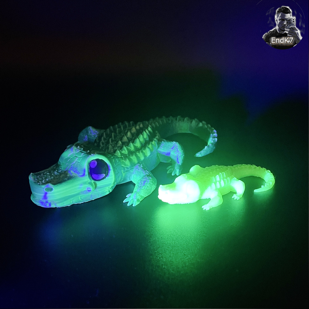 Cute Crocodile by EndK7 | Download free STL model | Printables.com