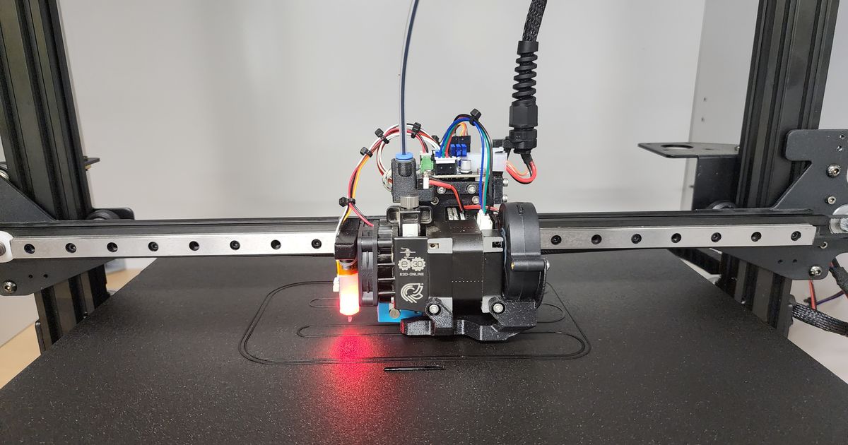 Hemera Linear Rail Mount by Ripitup911 | Download free STL model ...