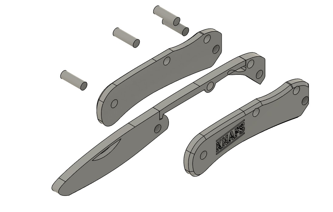 Niños Knife Kit by Knafs | Download free STL model | Printables.com