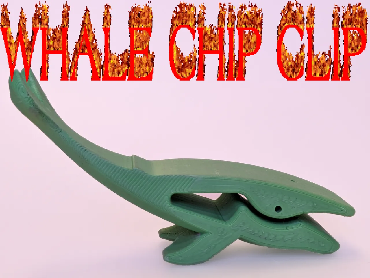 Chip Clip Whale by Fui | Download free STL model | Printables.com