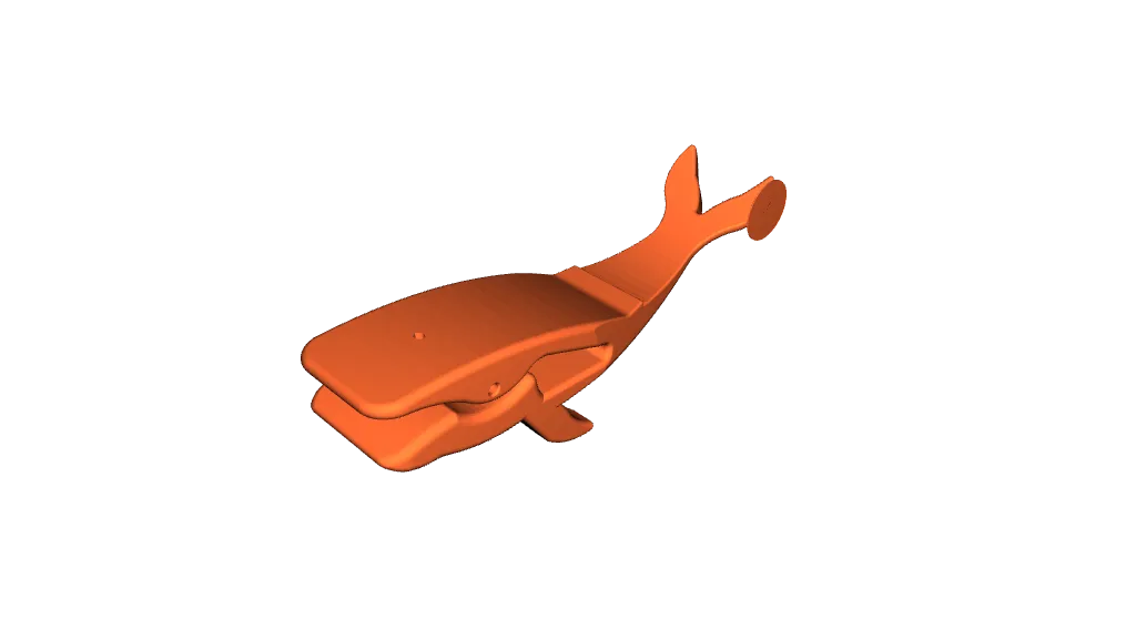 Chip Clip Whale by Fui | Download free STL model | Printables.com