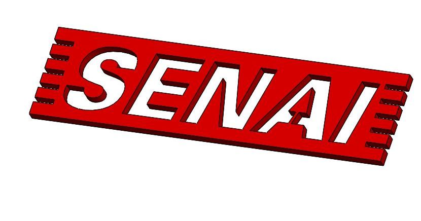 LOGO SENAI 3D par leocatuzo | Téléchargez gratuitement un modèle STL ...