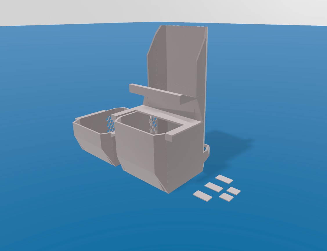Bambu A1 side table waste bin (Ikea Lack) by Truepaint | Download free ...