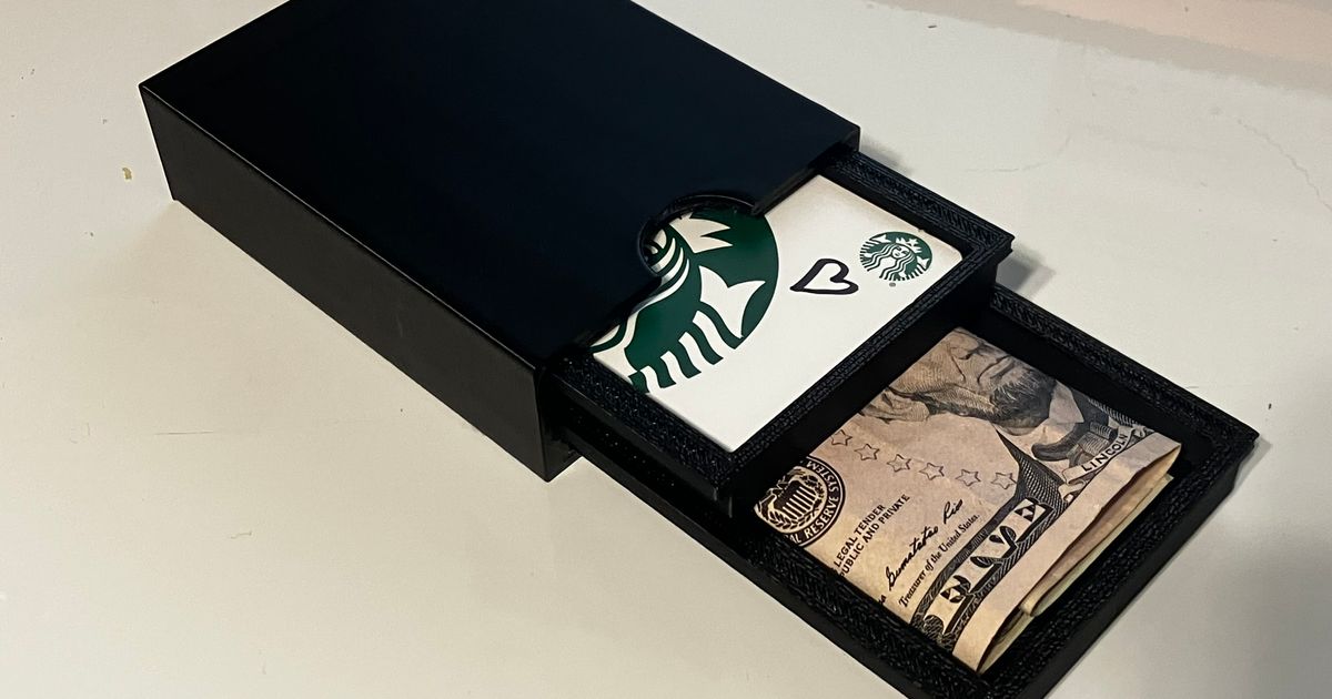 Slide-Out Wallet par JoeyAW | Téléchargez gratuitement un modèle STL ...