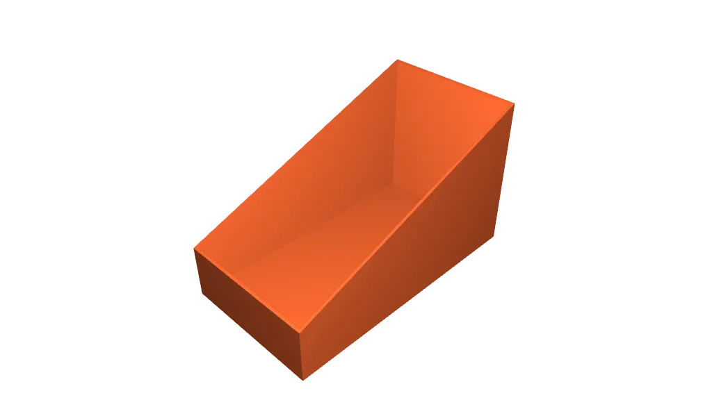 Slanted Trading Card Storage by Evander1033 | Download free STL model ...