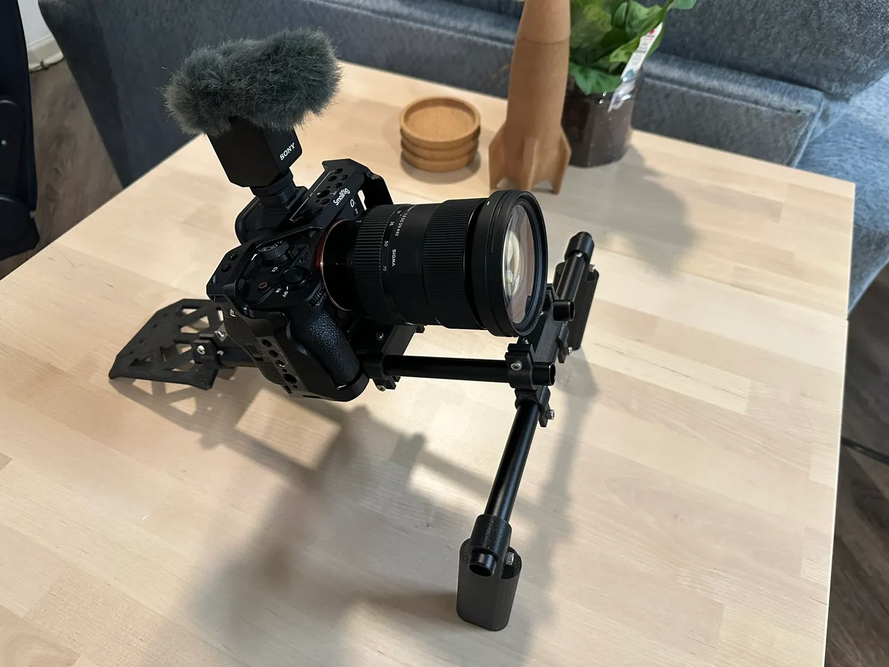 Camera Shoulder Rig by ReMatrix | Download free STL model | Printables.com