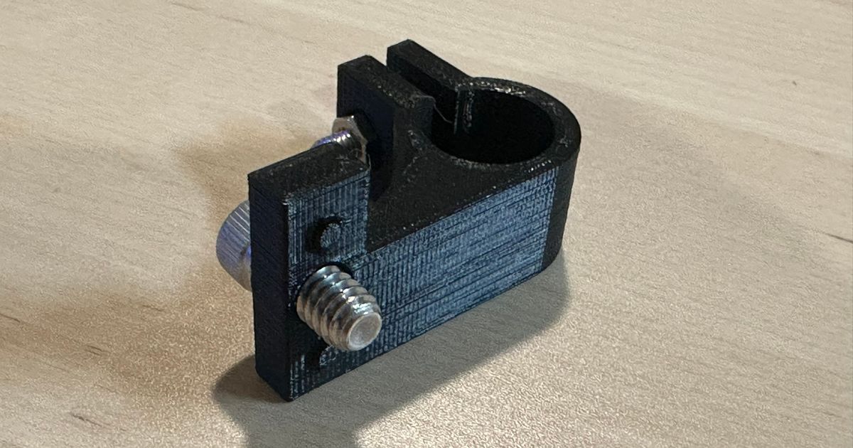 Camera monitor rod mount by ReMatrix | Download free STL model ...