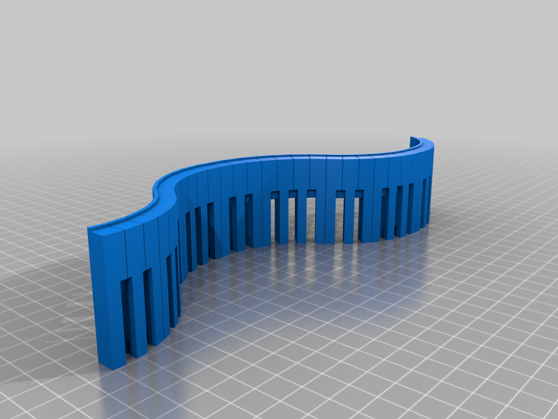 Wavy Keyboard por Gustavo Rezende | Descargar modelo STL gratuito ...