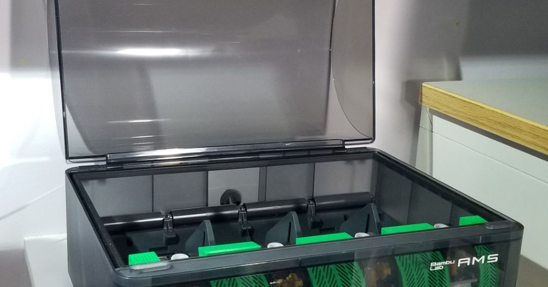 Bambu Lab AMS (latest) shelf mount brackets by Gounn | Download free ...