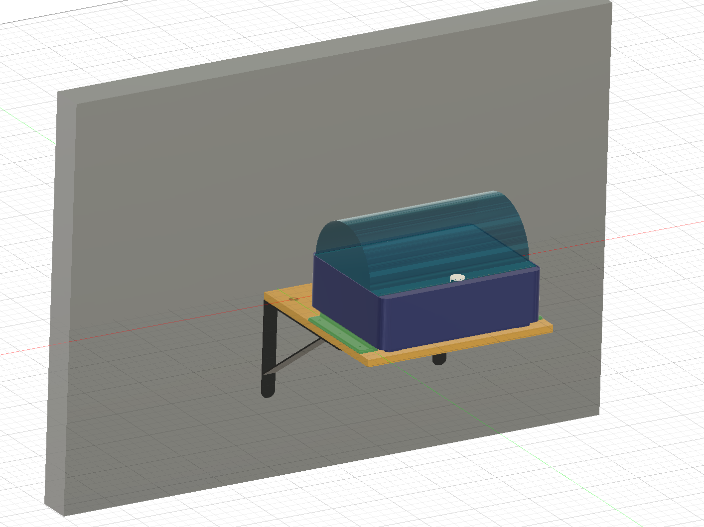 Bambu Lab AMS (latest) shelf mount brackets by Gounn | Download free ...