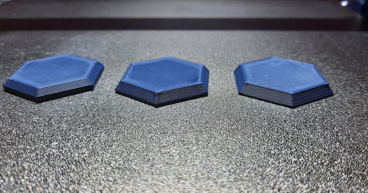 Improved Hex base for Battletech miniatures. by AgentSmith | Download ...