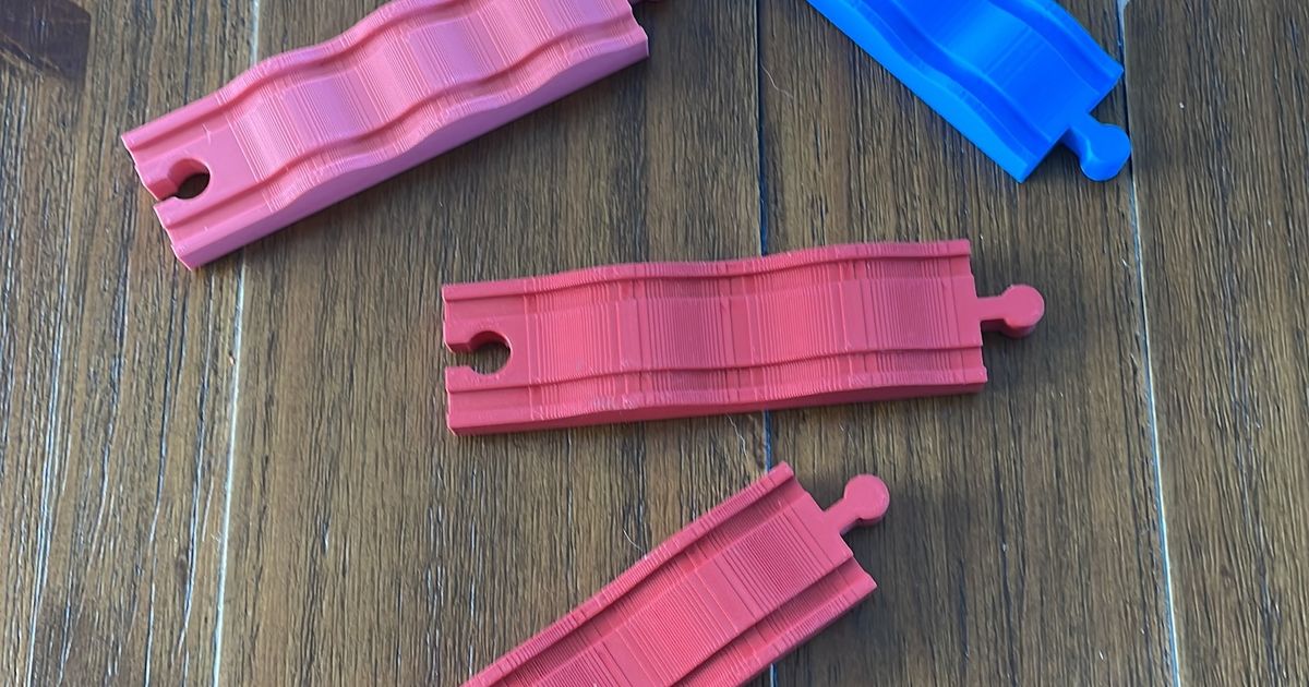 Brio Compatible Bumpy Track V3 Wooden Train Track by Mr. Nobody ...