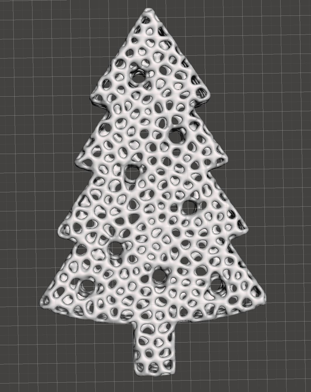 Voronoi Christmas Tree by JG | Download free STL model | Printables.com