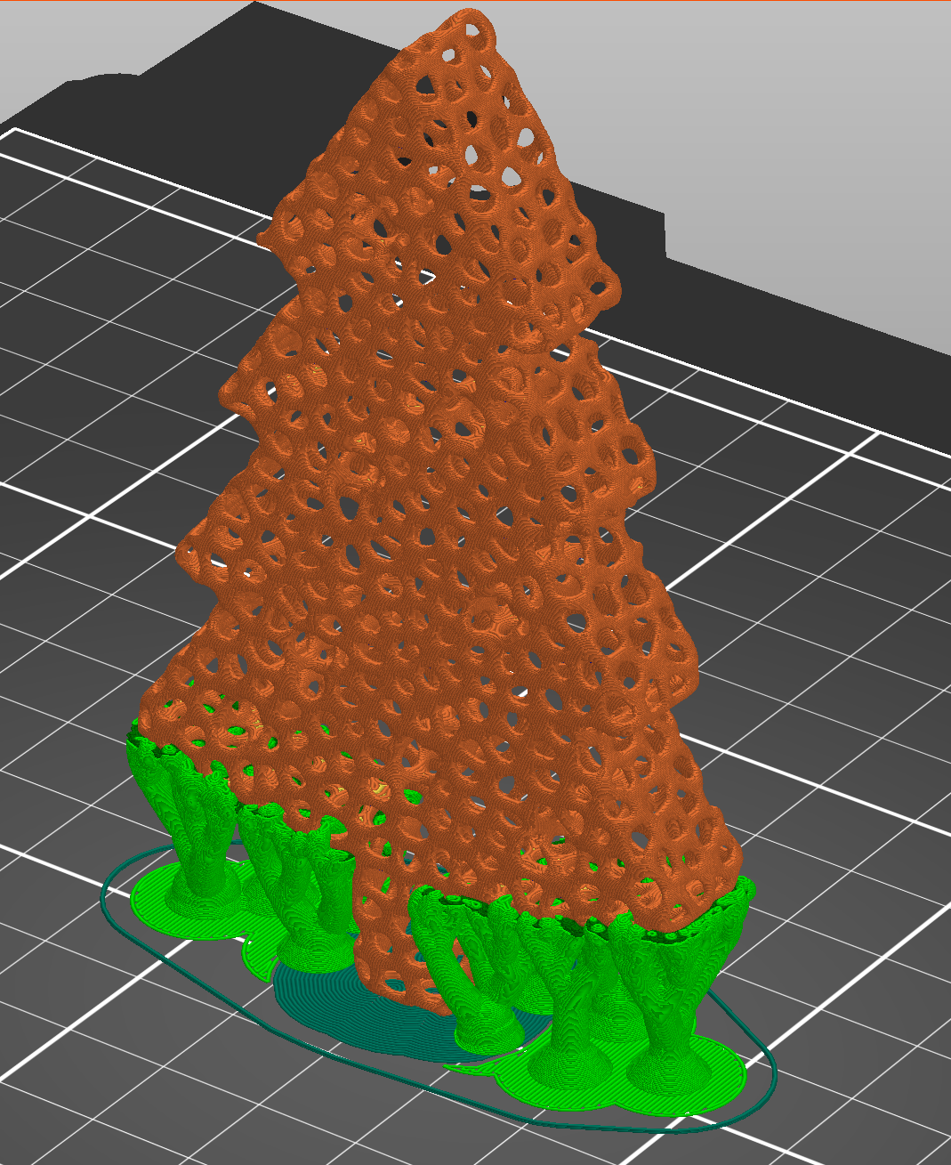 Voronoi Christmas Tree by JG | Download free STL model | Printables.com