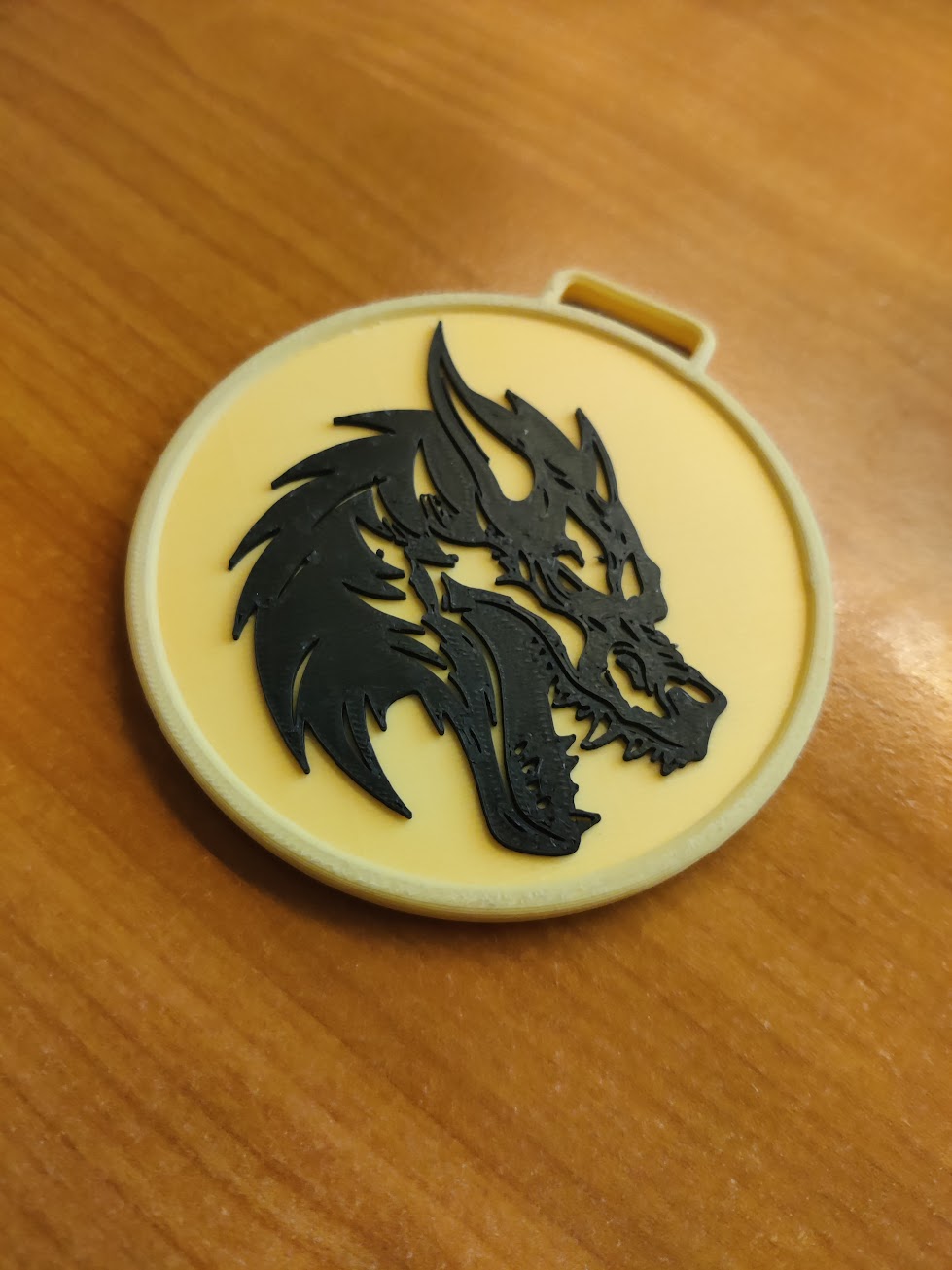 Dragon of the Year Medal by cv6Channel | Download free STL model ...