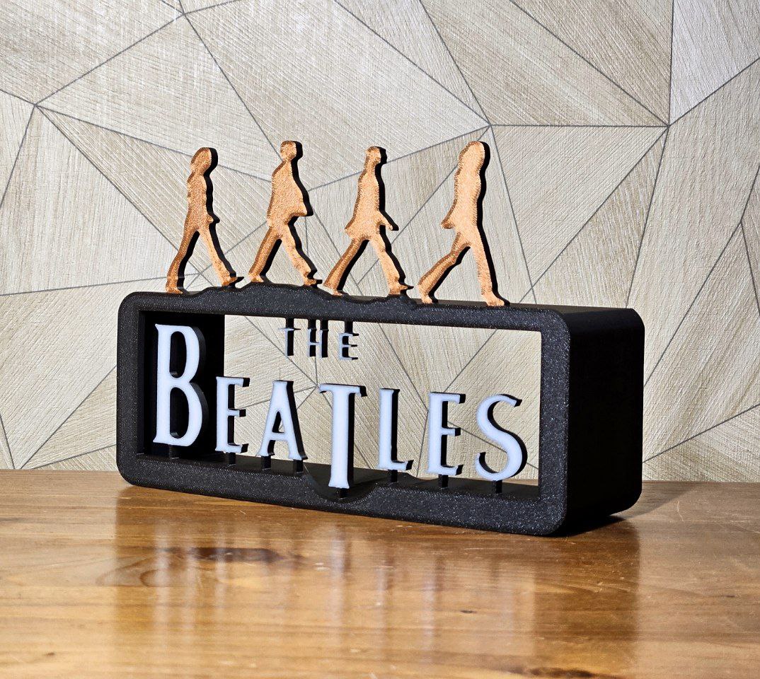 The Beatles Decor Piece Abby Road von vhart | Kostenloses STL-Modell ...