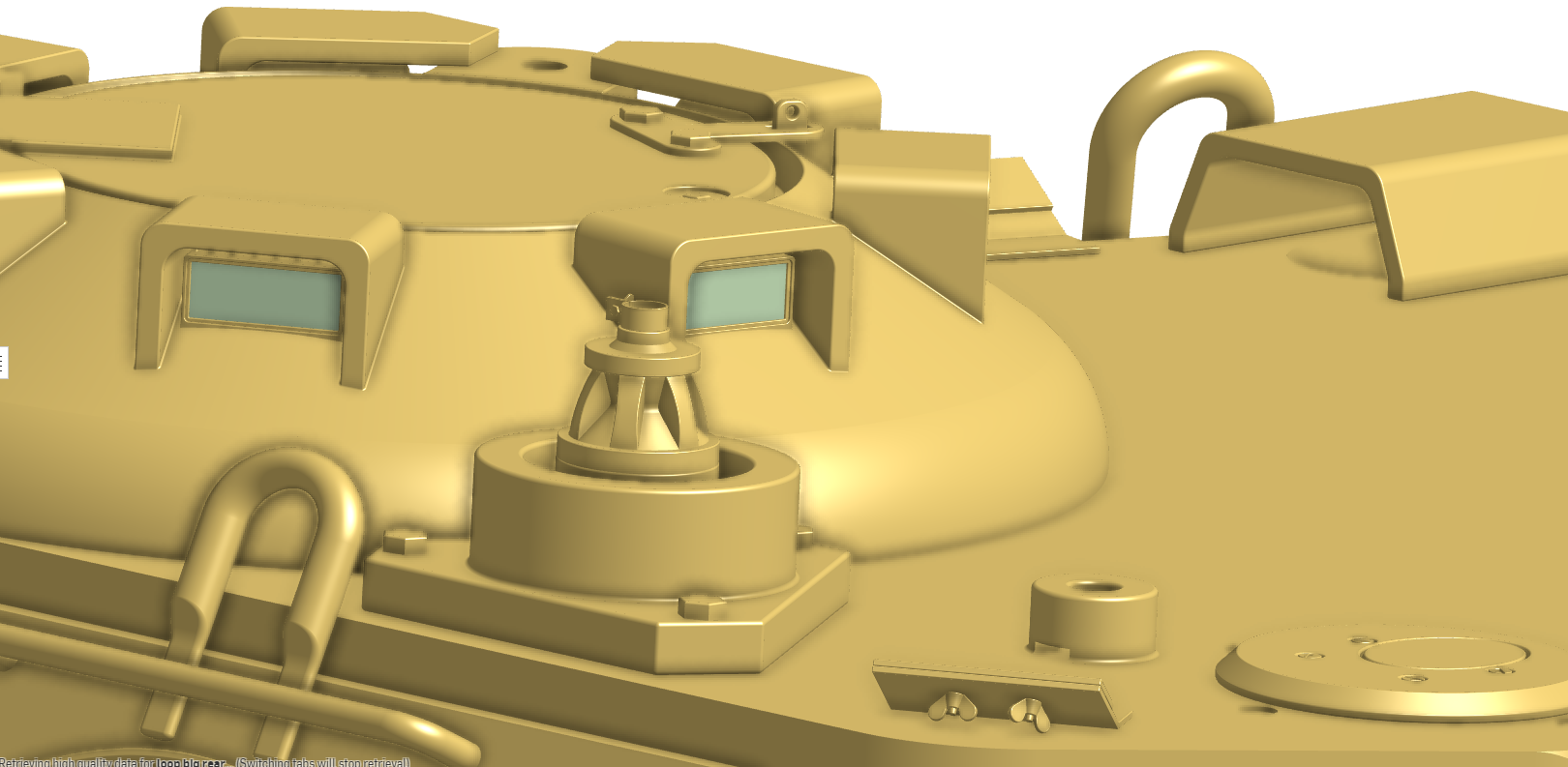 Schmalturm turret RC 1/16 by edumardo | Printables Store