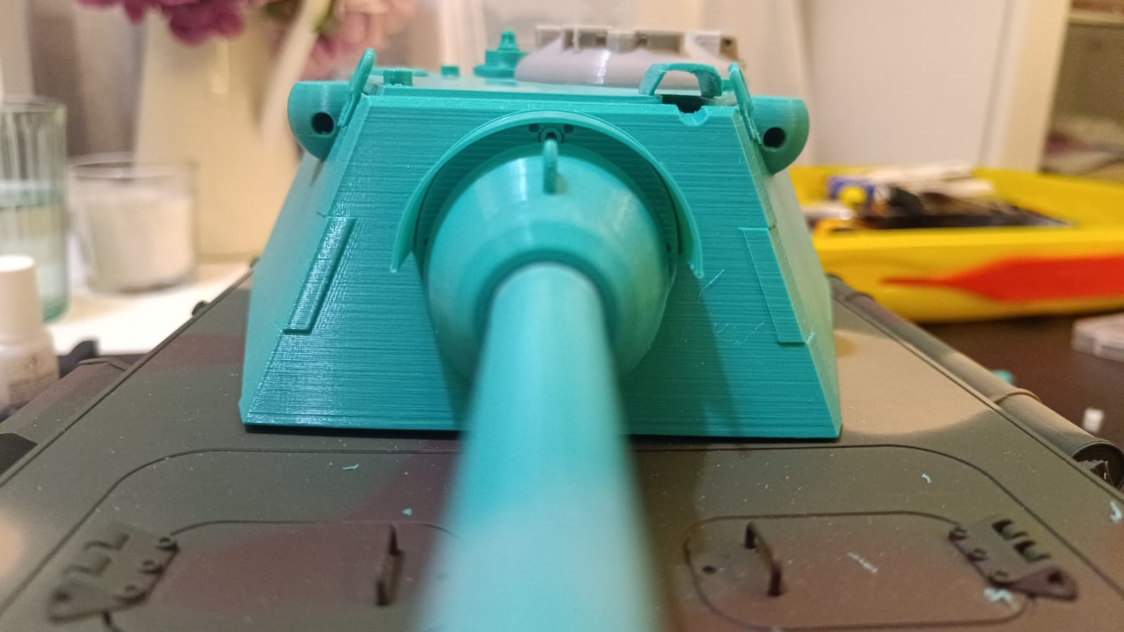 Schmalturm turret RC 1/16 by edumardo | Printables Store
