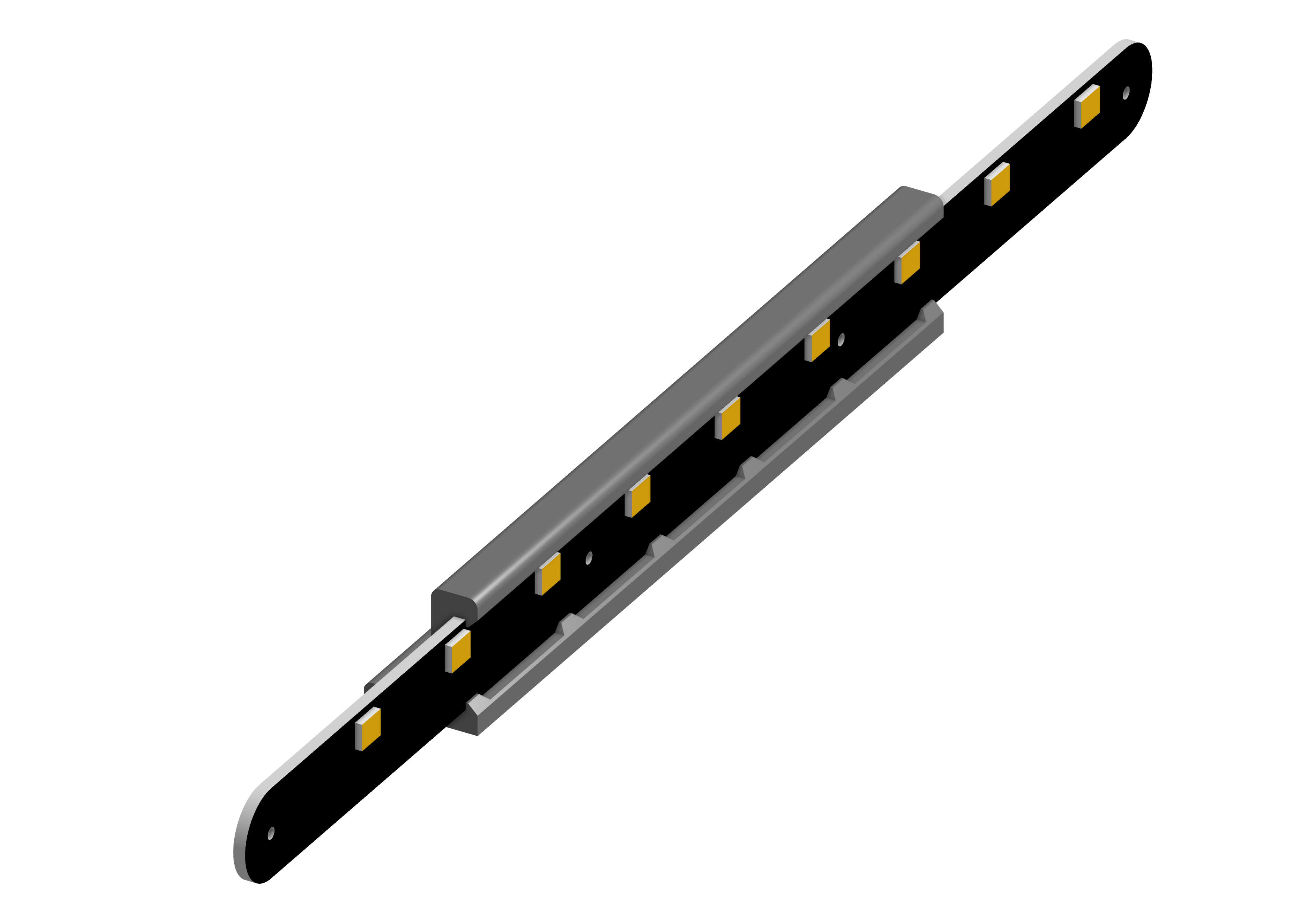 Simple P1P LEDBar by reboot | Download free STL model | Printables.com