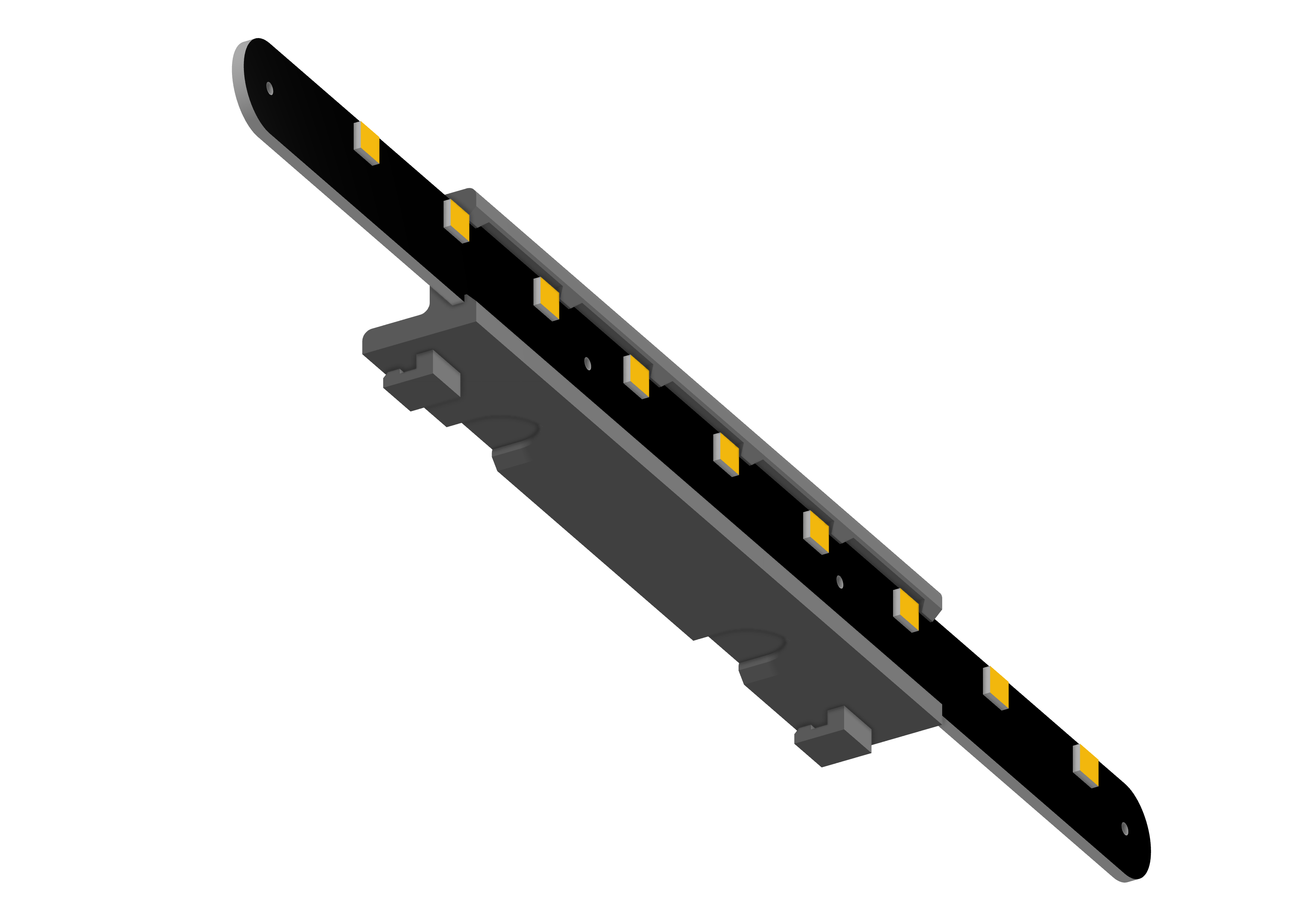 Simple P1P LEDBar by reboot | Download free STL model | Printables.com