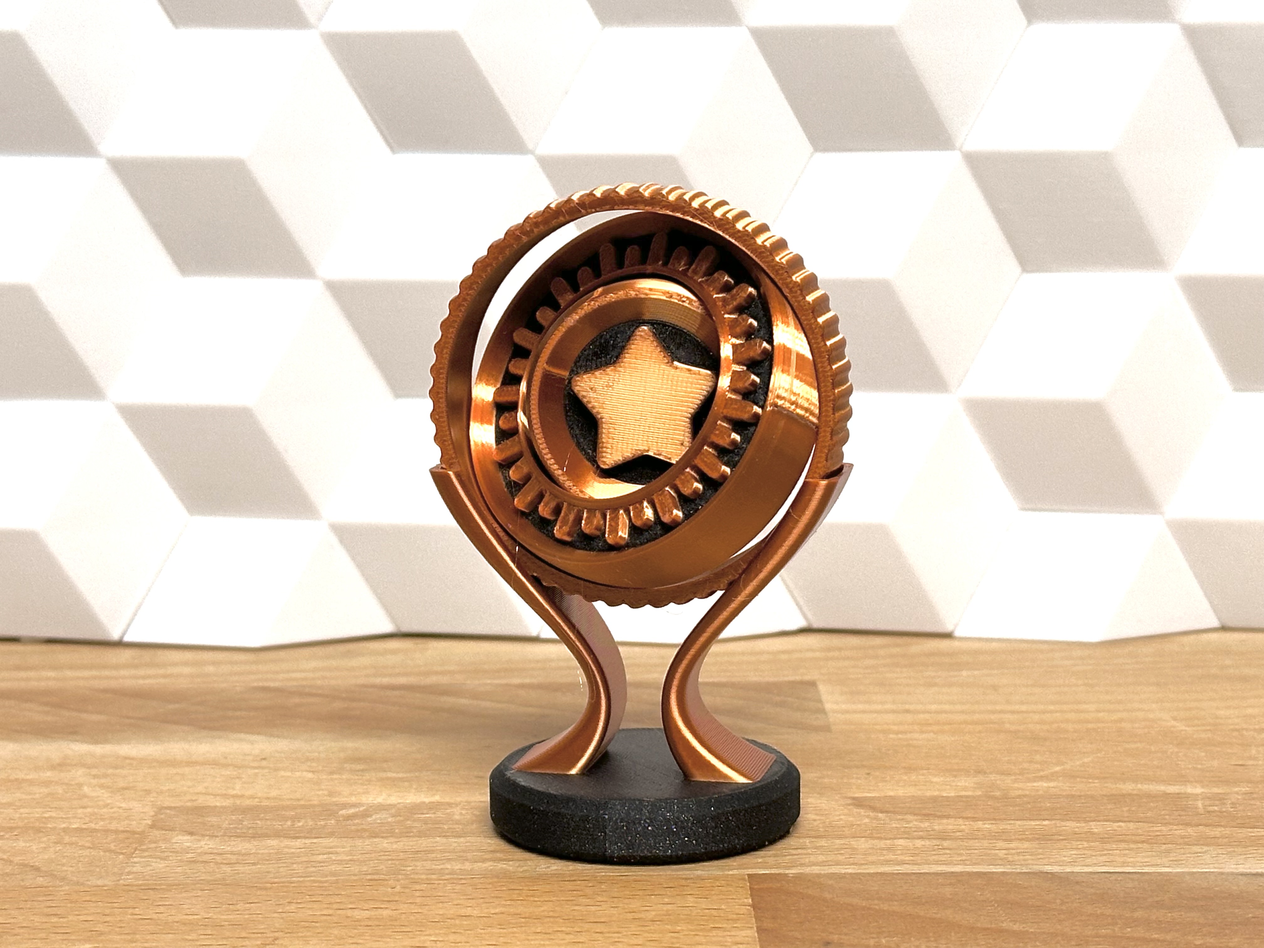 Fidget Medal Trophy (customize and spin!) von GlennovitS 3D ...