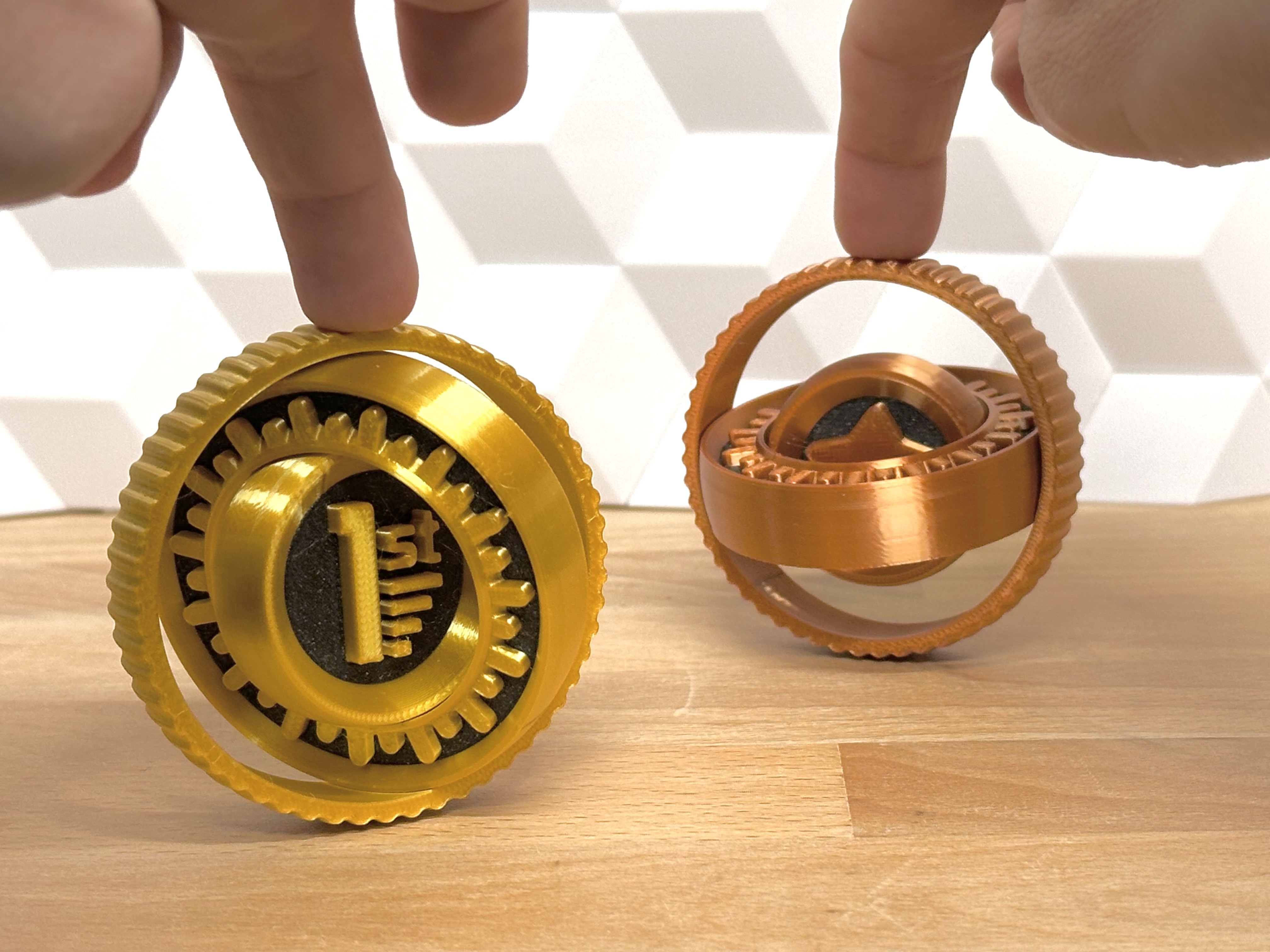 Fidget Medal Trophy (customize and spin!) von GlennovitS 3D ...