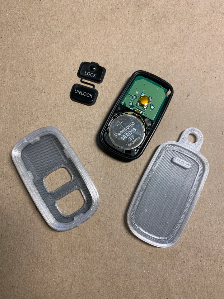 Toyota FJ Cruiser Key Fob Enclosure by xdcmx | Download free STL model ...