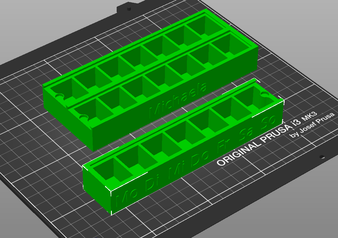 Parametric Pill Box (OnShape) by Leon.Reijnders | Download free STL ...