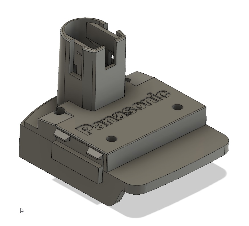 Xfinity Battery to Panasonic Skin (emulating EY9231 battery) by 05WEL ...