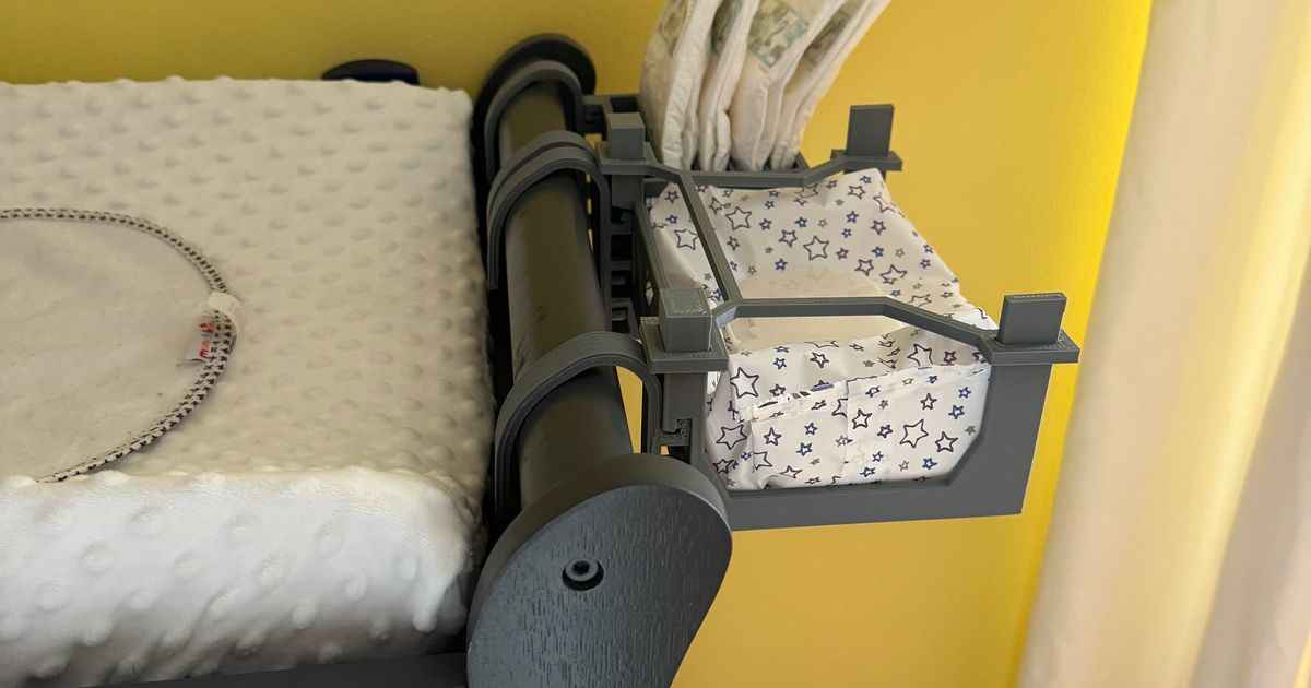 Diaper Changing Station Bins by Nathan Mundy | Download free STL model | Printables.com