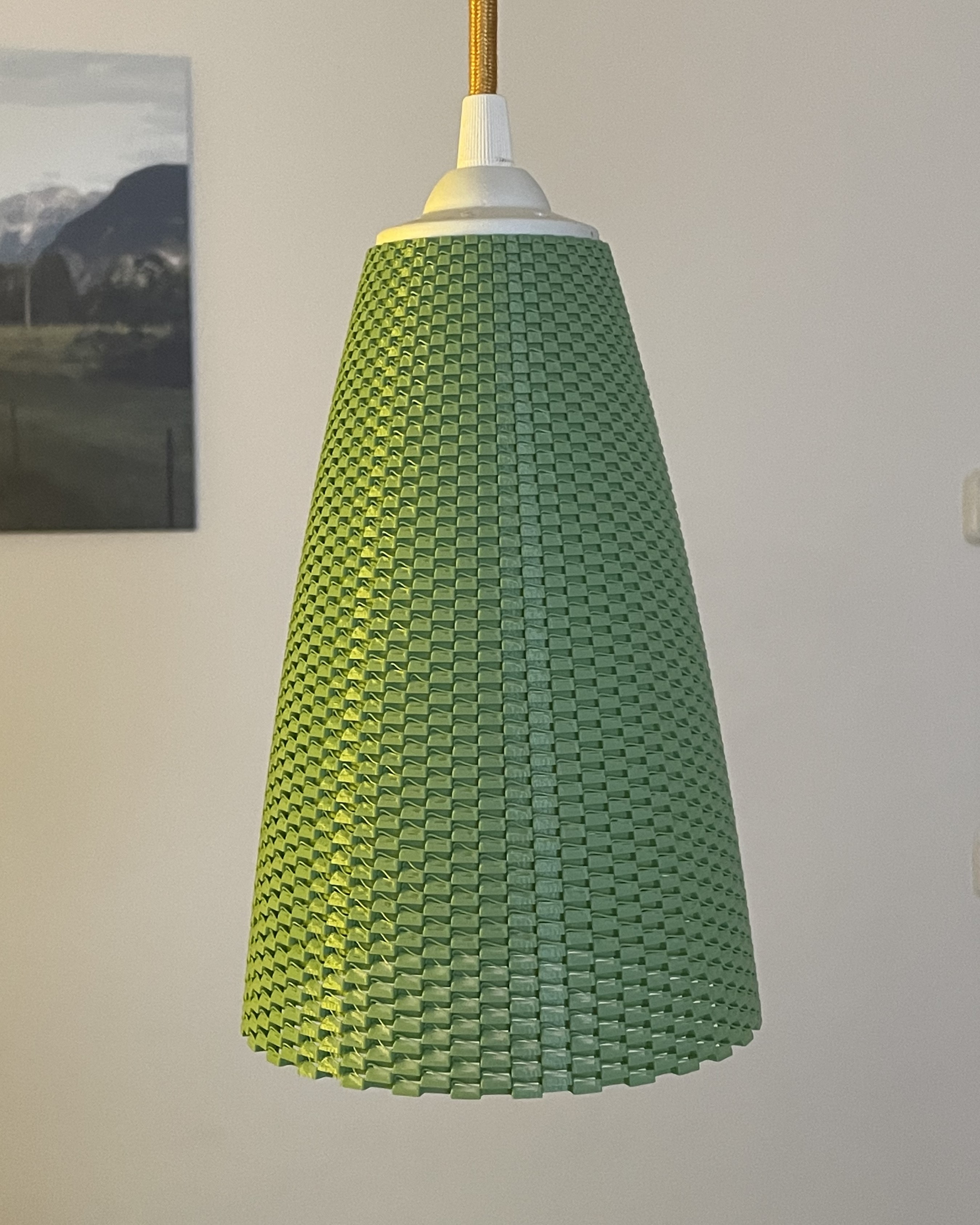 Fish Scales Vase Mode Lampshade by Blue Hazel | Download free STL model ...