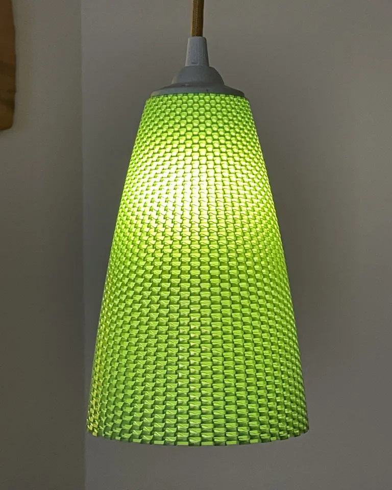Fish Scales Vase Mode Lampshade by Blue Hazel | Download free STL model ...