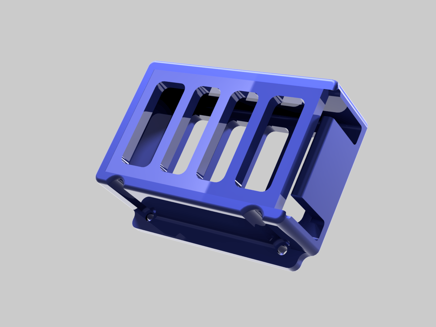Trx4m battery mount 3d printed by Leonard Kessler | Download free STL ...