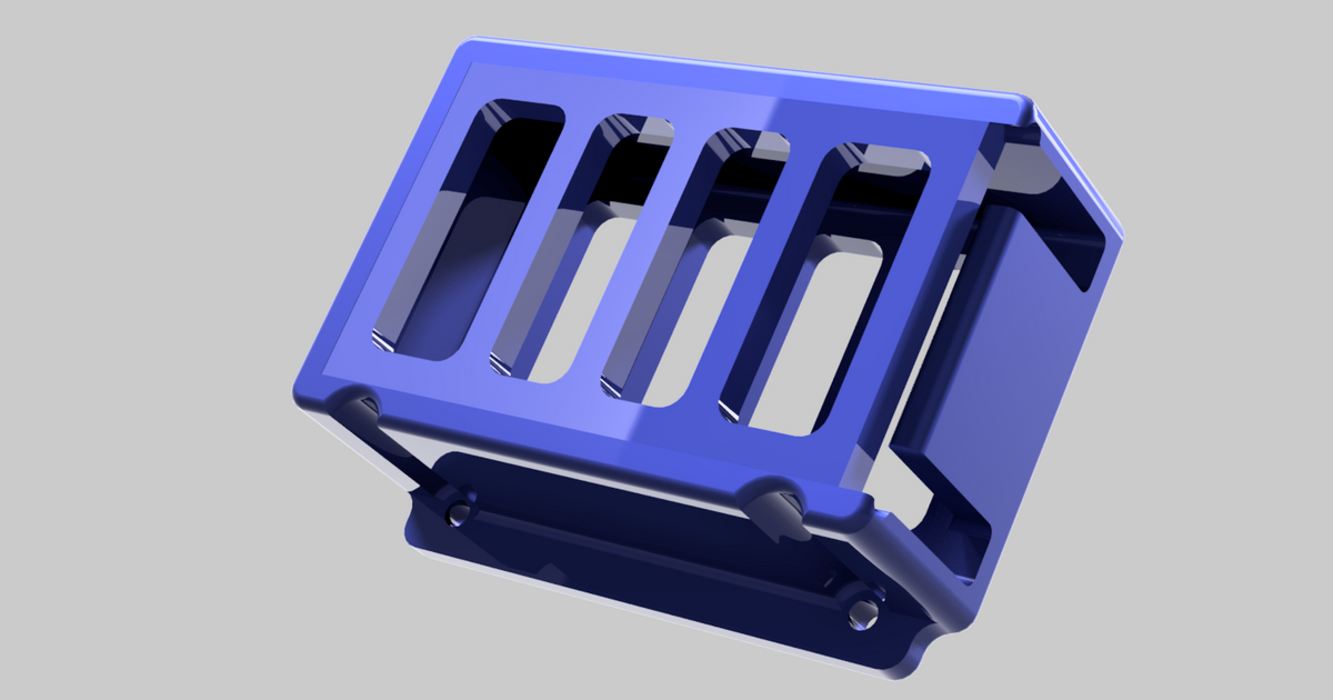 Trx4m battery mount 3d printed by Leonard Kessler | Download free STL ...