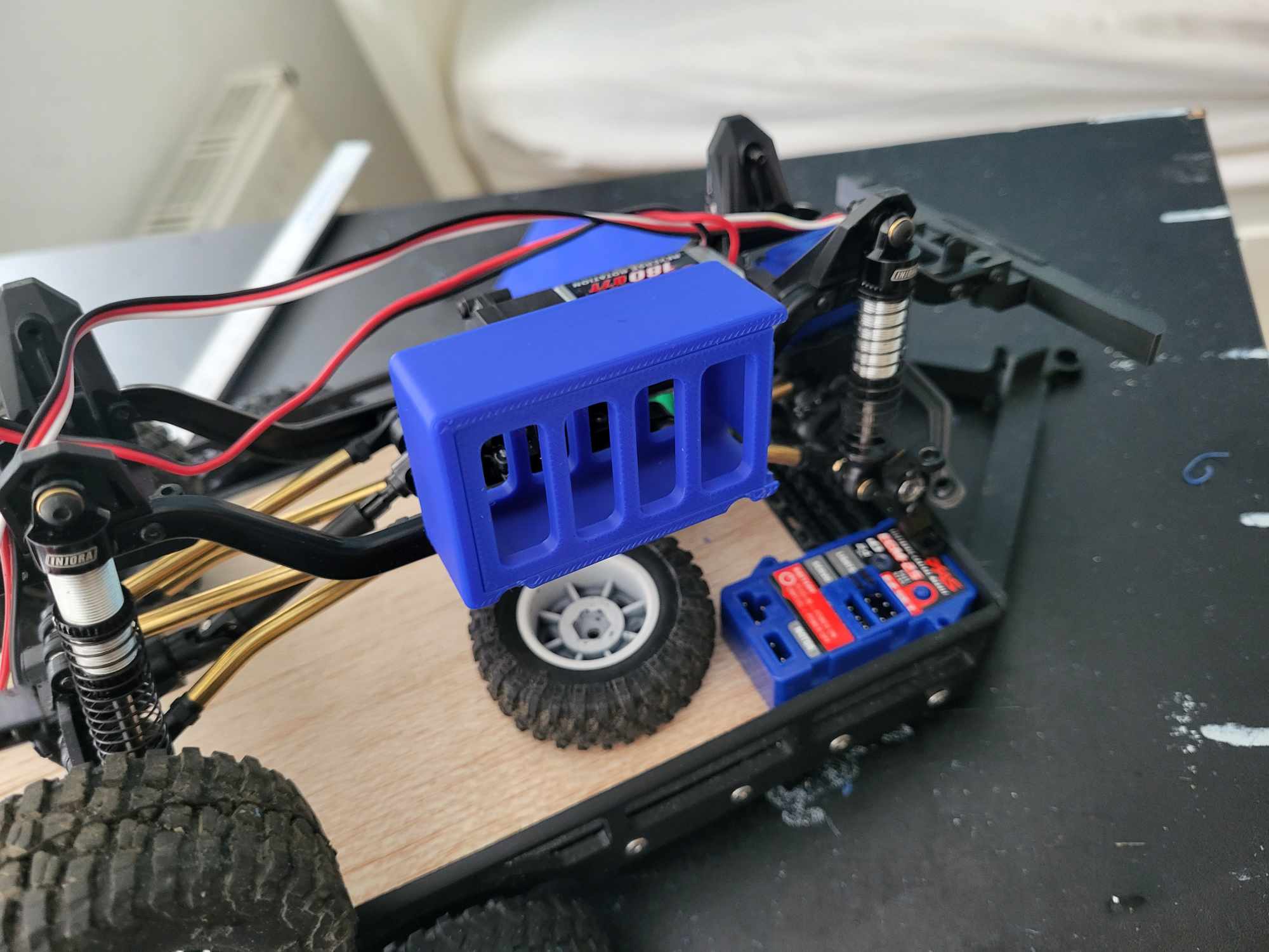 Trx4m battery mount 3d printed by Leonard Kessler | Download free STL ...