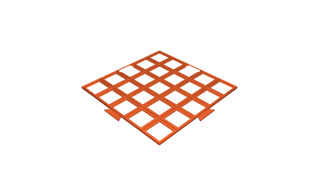 Qwirkle Travel tiles grid by TheBlackfish | Download free STL model ...