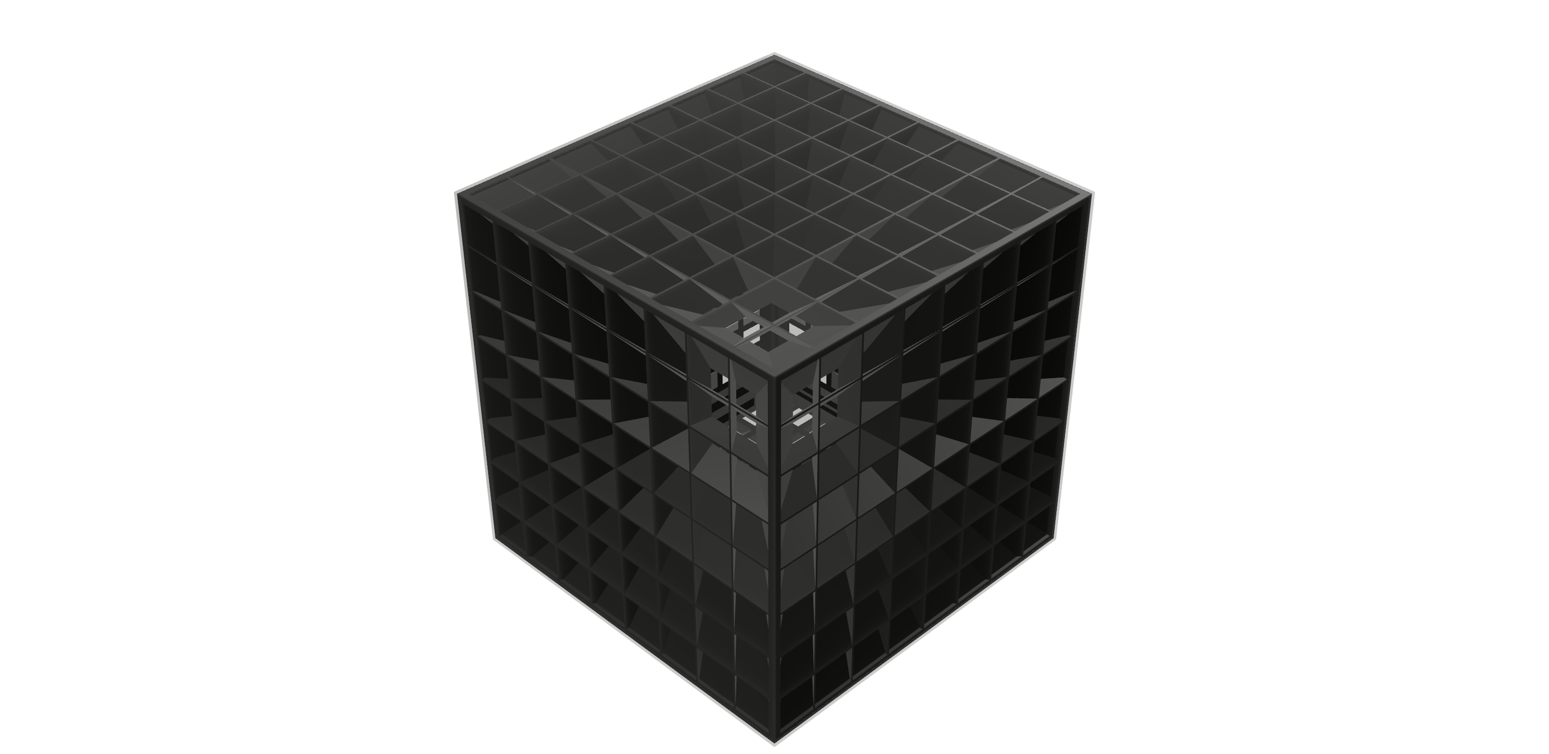 LED CUBE - CUBE LED - 8x8 - 3D by stefanlitter | Download free STL ...