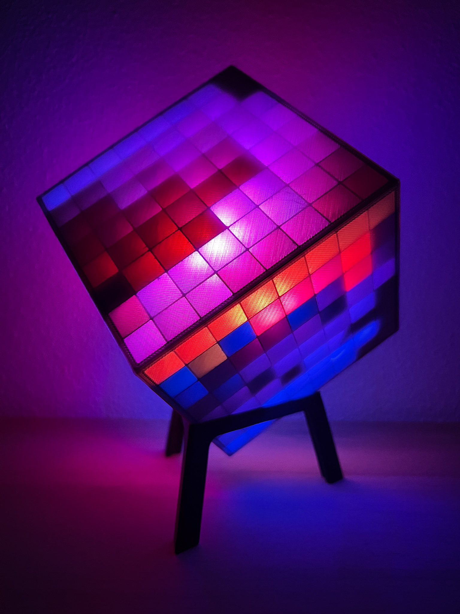 LED CUBE - CUBE LED - 8x8 - 3D by stefanlitter | Download free STL ...