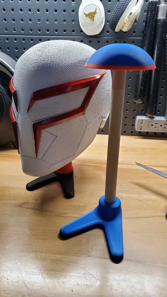 Low cost helmet stand - perfect for display by hotcupandco | Download ...