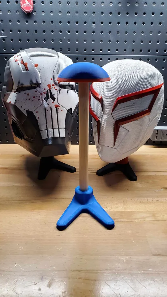 Low cost helmet stand - perfect for display by hotcupandco | Download ...